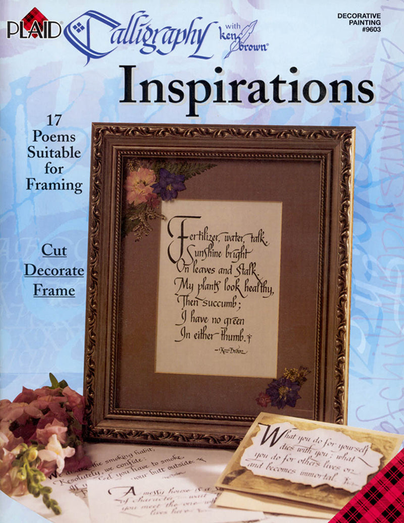 Calligraphy: Inspirations by Ken Brown – Viking Woodcrafts