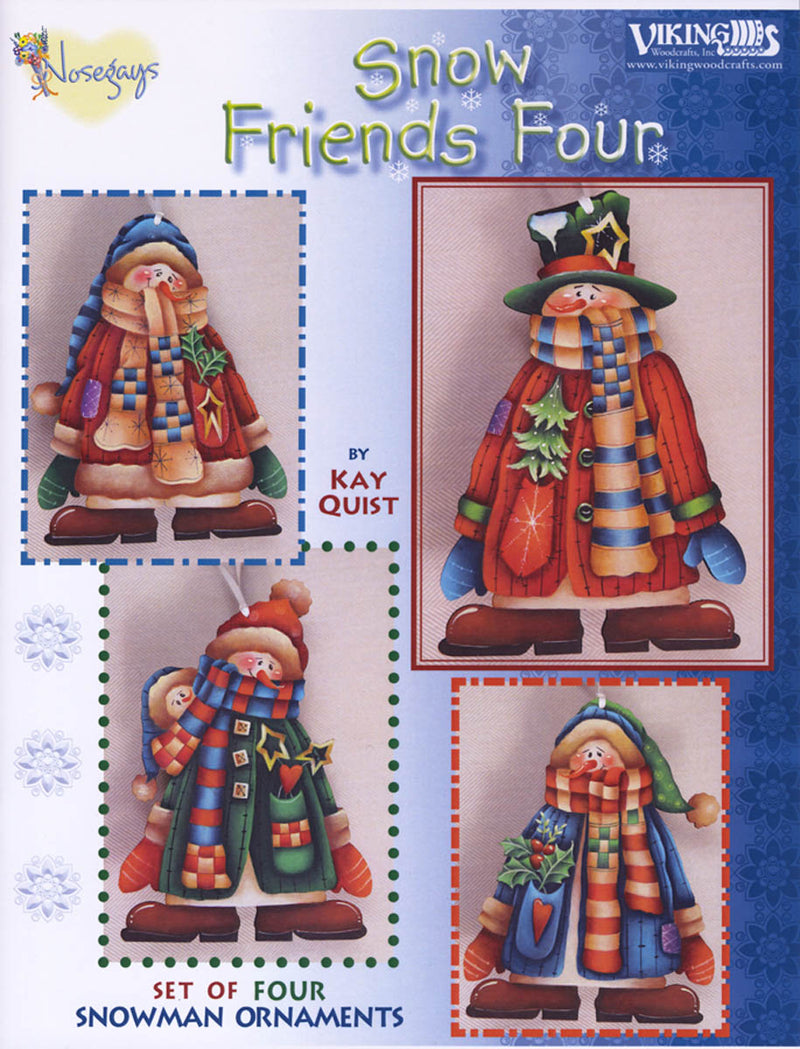 Snow Friends Four by Kay Quist – Viking Woodcrafts